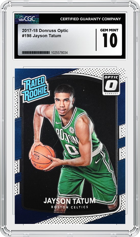 CGC Cards Featured Card of the Month: 2017-18 Donruss Optic #198 Jayson ...