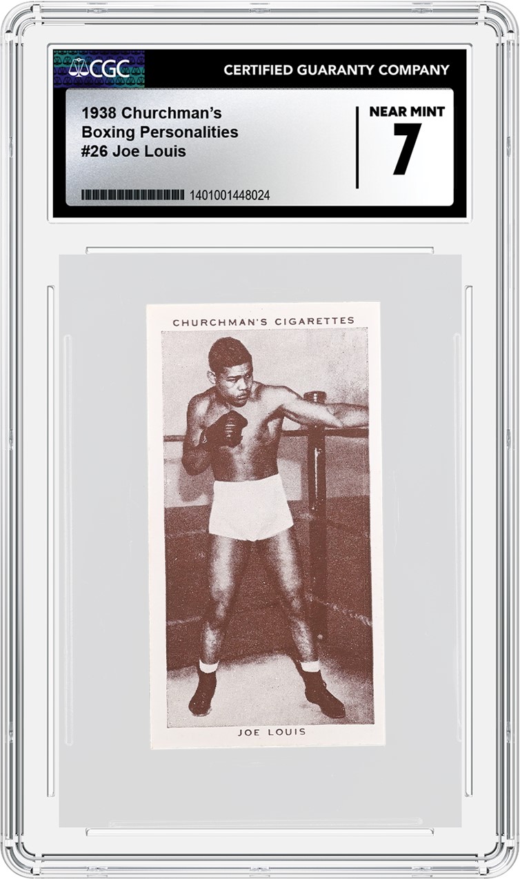 CGC Cards Registry Featured Set: 1938 Churchman's Boxing Personalities ...