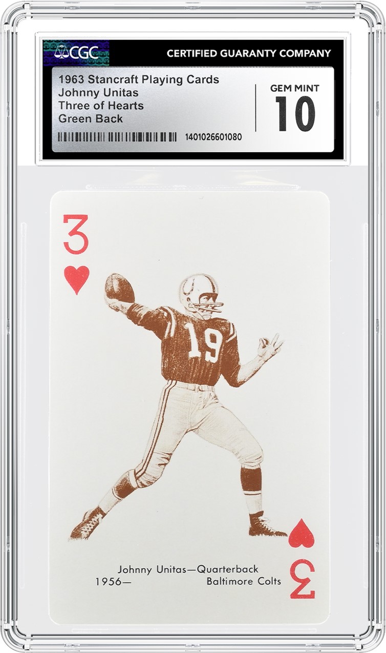 CGC Cards Registry Featured Set: 1963 Stancraft Playing Cards - Green ...