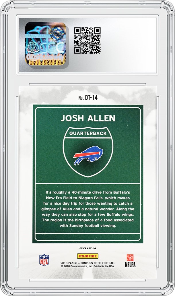 Ten Terrific CGC-certified Cards of Buffalo Bills Star QB Josh Allen | CGC
