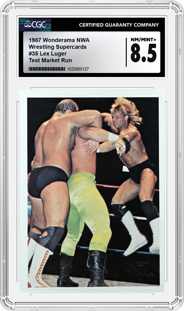 CGC Cards Featured Registry Set: 1987 Wonderama NWA Wrestling ...
