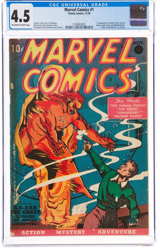 CGC-certified Action Comics #1 Flying High in Heritage Sale | CGC