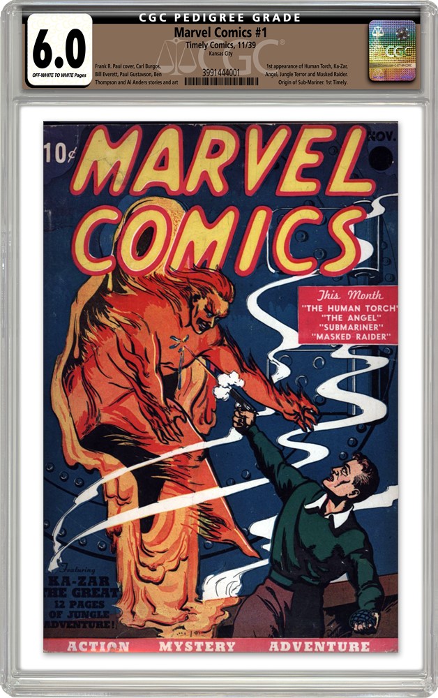 High-grade X-Men #1 Certified by CGC in ComicConnect Sale | CGC