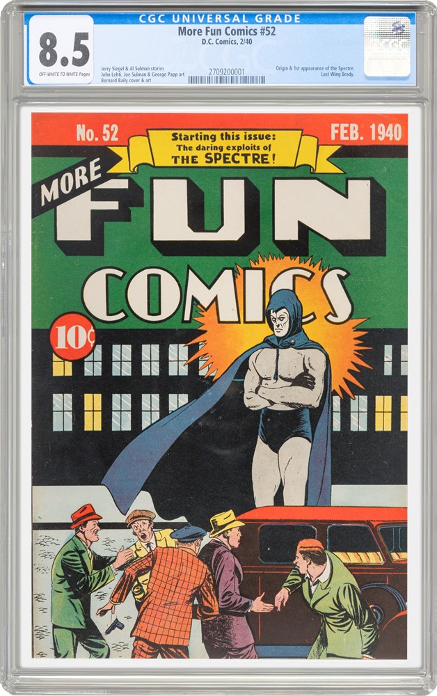 CGC-graded More Fun Comics #52 Expected to Set New Record | CGC