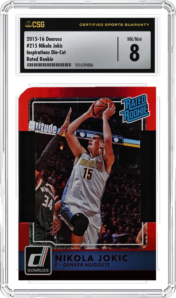 CSG Card of the Month: 2015-16 Donruss #215 Nikola Jokic Rated Rookie | CGC
