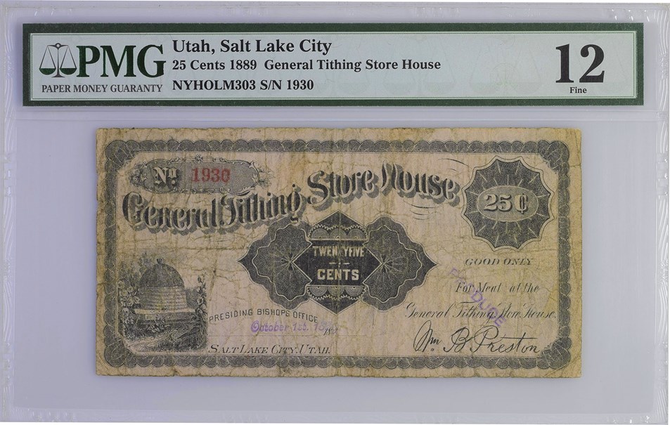 Mormon Notes Now Included in the PMG Population Report | PMG