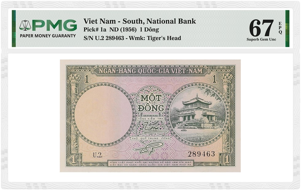 PMG Featured Note of the Month: Vietnam 1 Dông | PMG