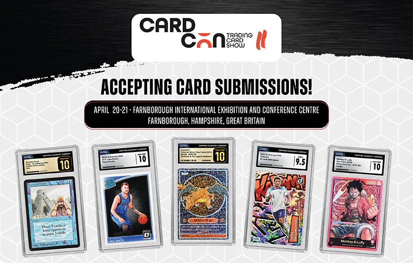 CGC Cards UK Attending Card Con II in Farnborough | CGC