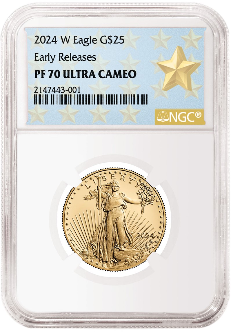 NGC Special Labels and Designations for the 2024-W Proof Gold Eagles | NGC