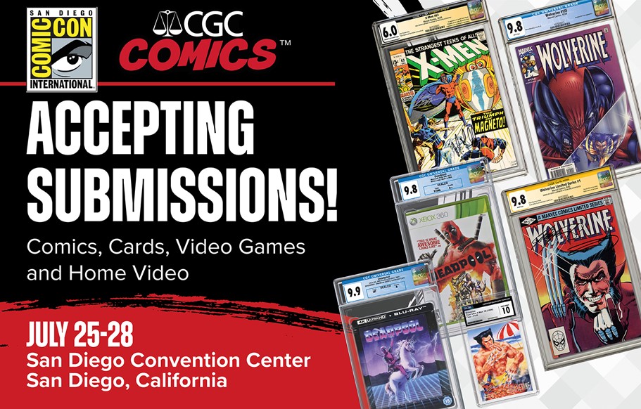 CGC Accepting Submissions at San Diego Comic Con! | CGC