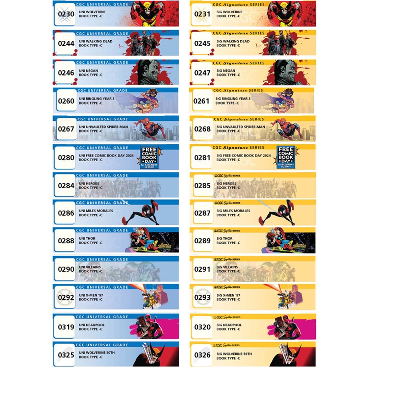 CGC's Custom Label Series | CGC