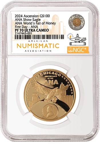 Special NGC Labels and Designations for the 2024 ANA Show Eagles at the ...