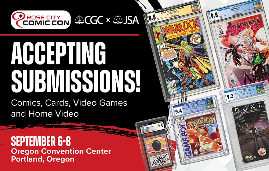 CGC x JSA Accepting Submissions at Rose City Comic Con in Portland | CGC