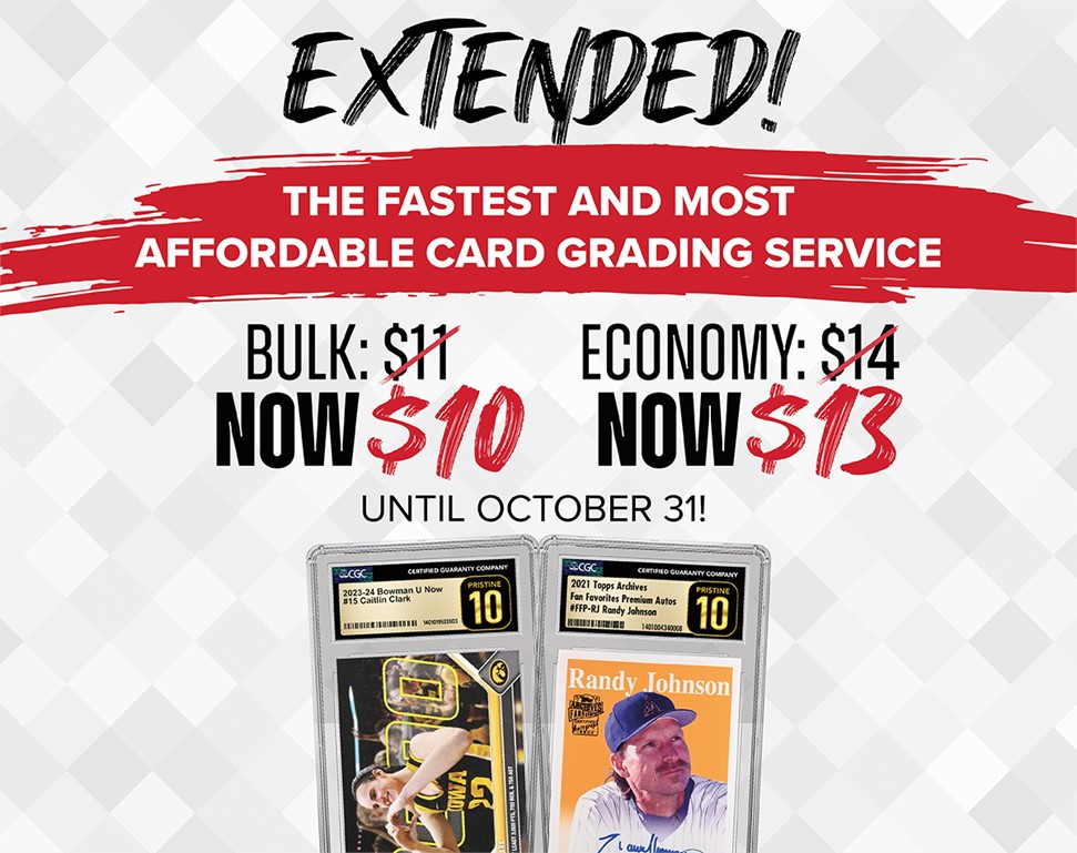 CGC Cards Lowers Starting Price for Grading to Just $10 per Card for a ...