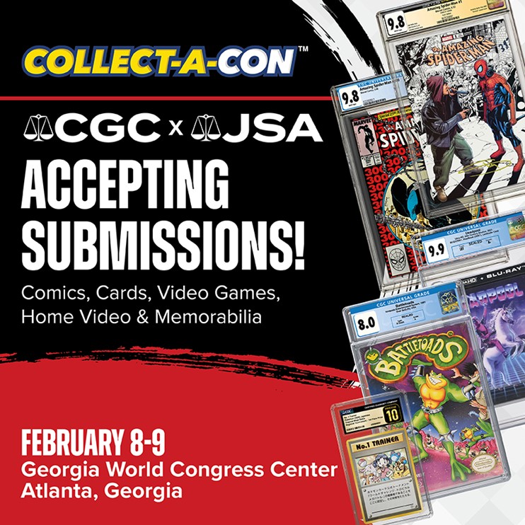 CGC Accepting Submissions at Collect-A-Con Atlanta | CGC