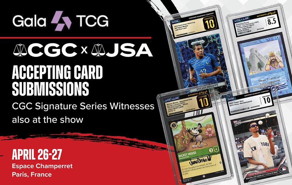 CGC x JSA Accepting Submissions at Le Gala Paris! | CGC