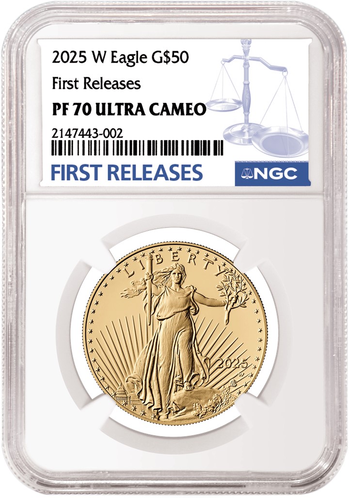 NGC Special Labels and Designations for the 2025-W Proof Gold Eagles | NGC