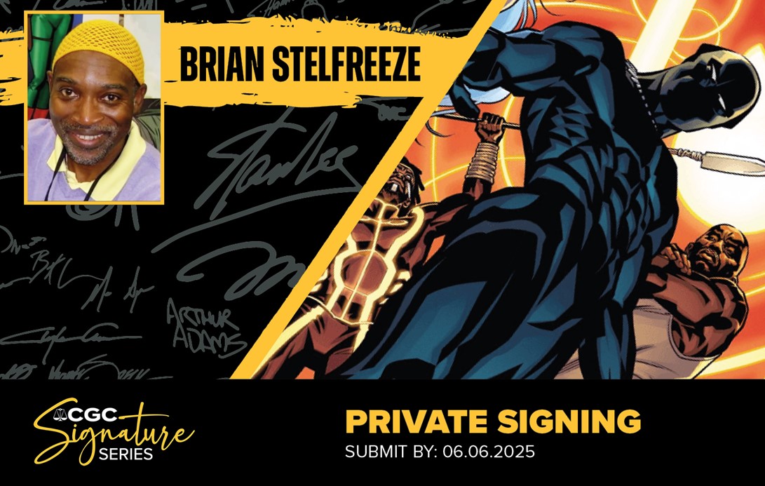 CGC Announces In-House Private Signing with Brian Stelfreeze | CGC