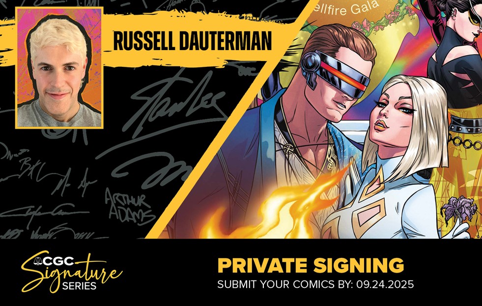 CGC Announces In-House Private Signing with Russell Dauterman | CGC