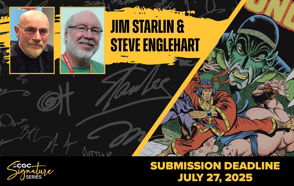 CGC Announces In-House Private Signing with Jim Starlin and Steve ...