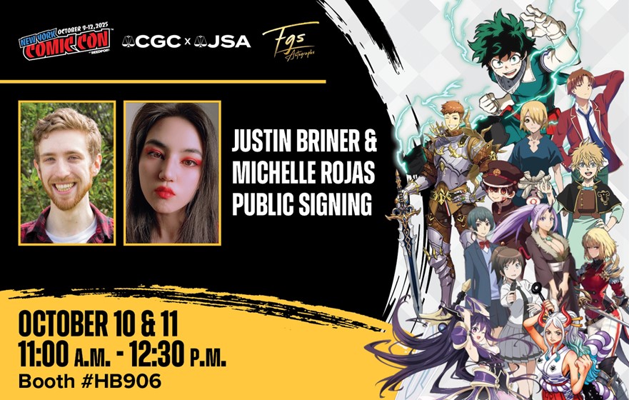 CGC and JSA Announce Exclusive Public Signing with Justin Briner and ...