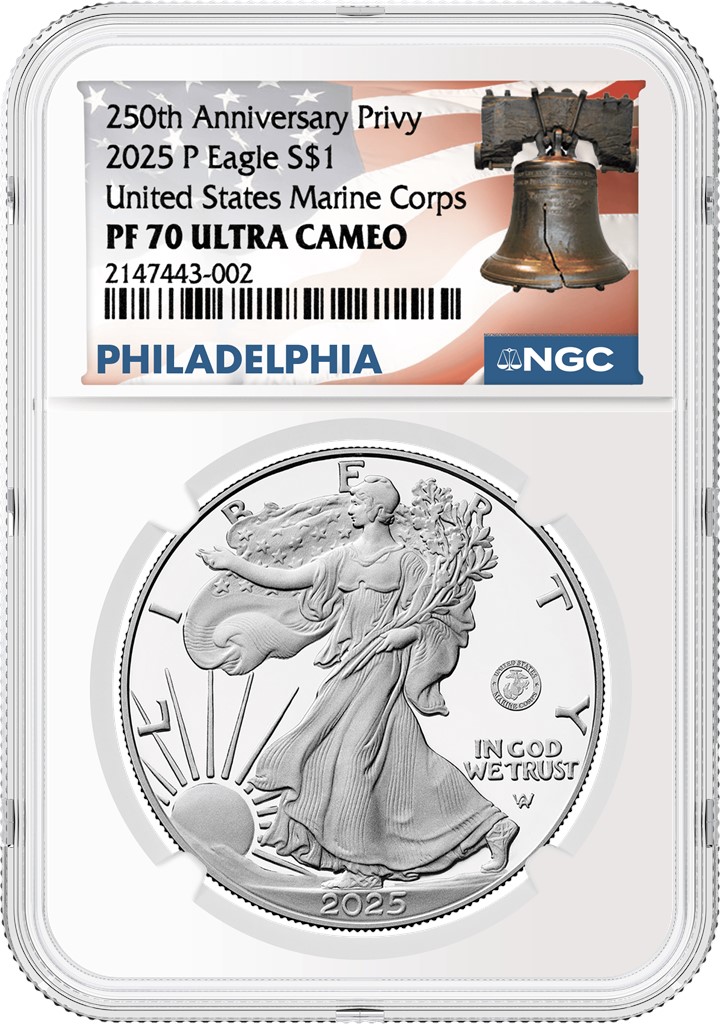 NGC Special Labels and Designations for the 250th Anniversary United ...