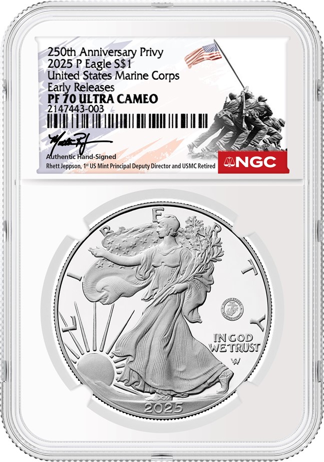 NGC Special Labels and Designations for the 250th Anniversary United ...