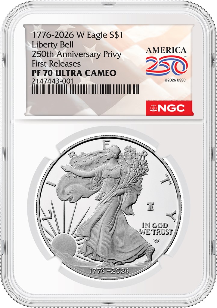 NGC Special Labels and Designations for the 1776-2026-W Liberty Bell ...