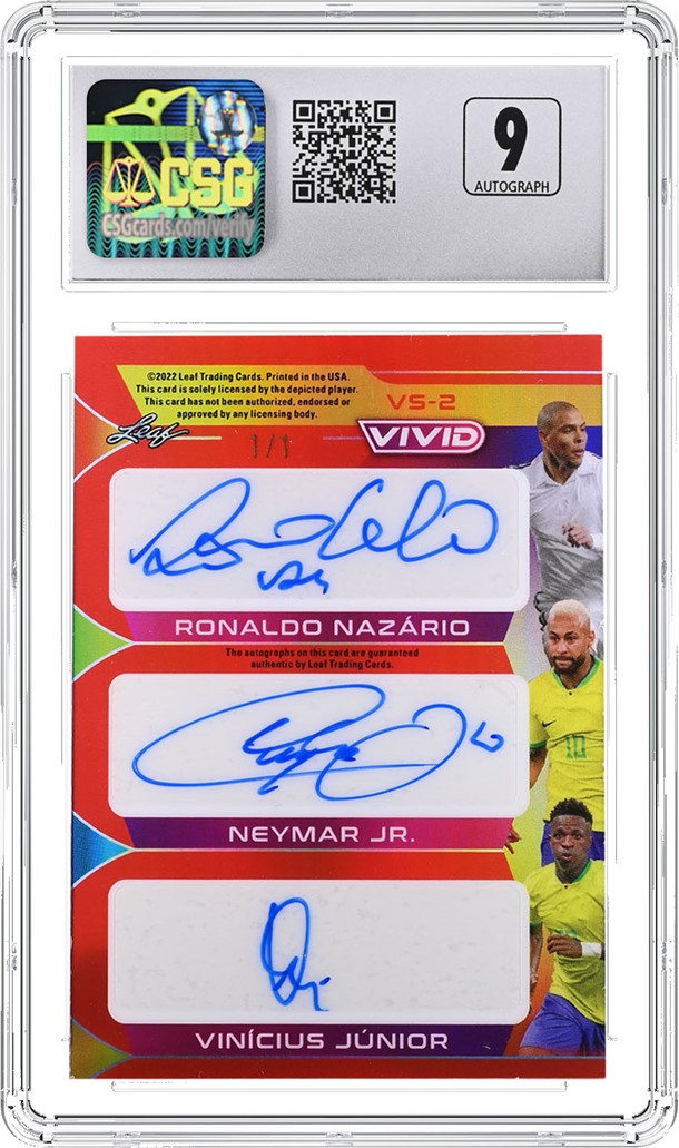 CSG Certifies One-of-One Card Featuring the Signatures of Six Brazilian ...