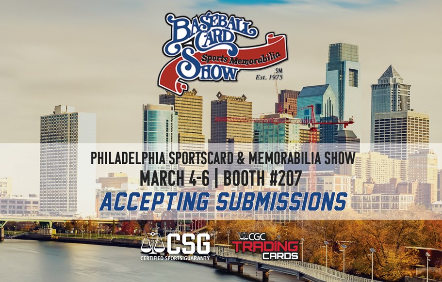 CSG and CGC Trading Cards to Attend Philadelphia Show | CGC