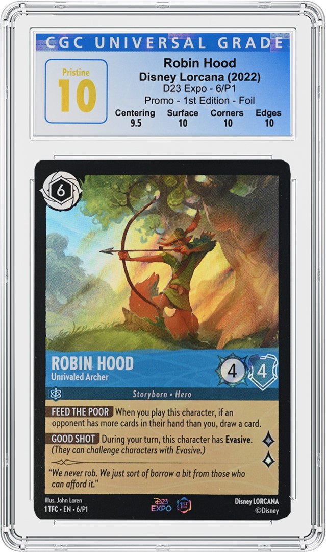CGC Trading Cards Now Grading Disney Lorcana | CGC