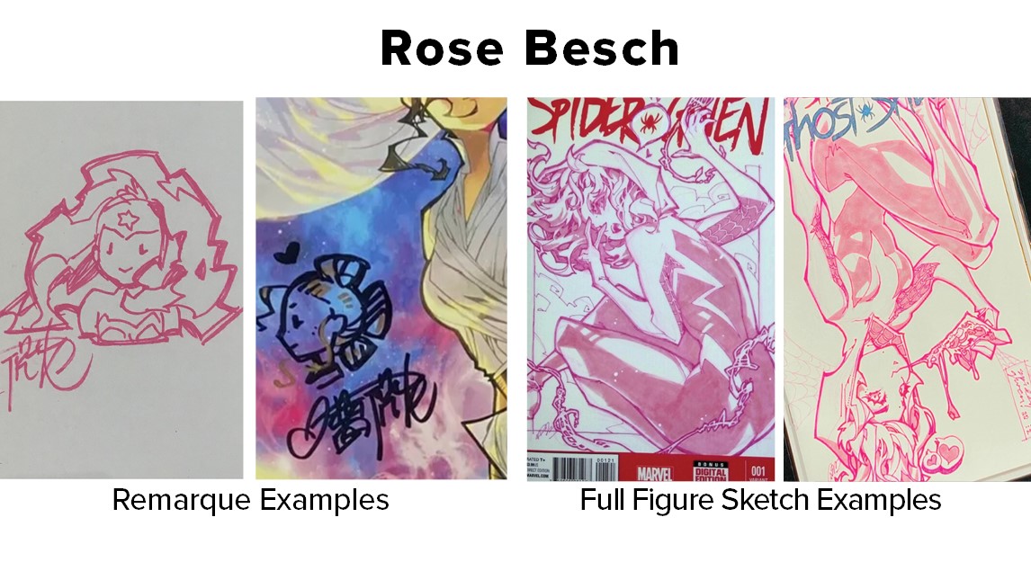 Rose Besch Returns to CGC for an In-House Private Signing Event | CGC