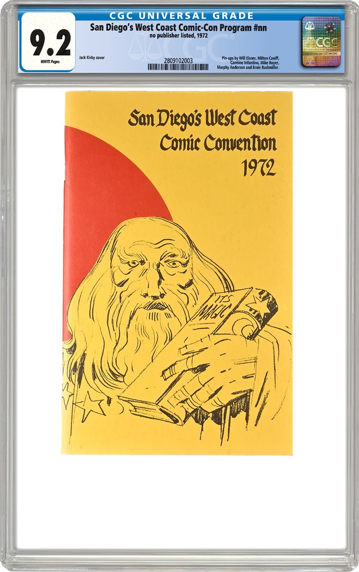 CGC Certifies Rare San Diego Comic-Con Programs | CGC