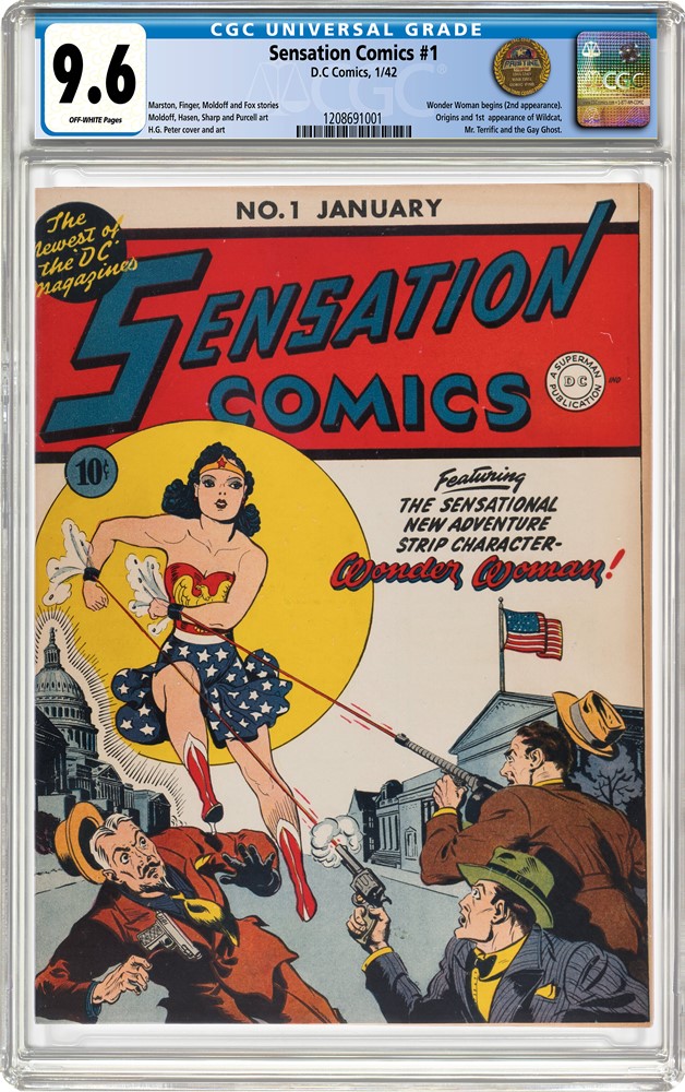 High-grade Action Comics #1 Certified by CGC Soaring Toward Record ...