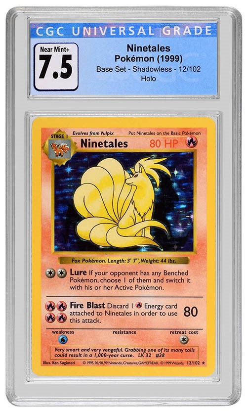 CGC Trading Cards Identifies New Base Set Ninetales Variant | CGC