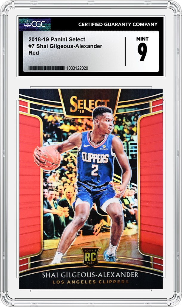 CGC Cards Featured Card of the Month: 2018-19 Panini Select #7 Shai ...