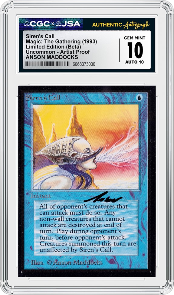 Upcoming Hake's Sale to Feature Signed MTG Artist Proofs Certified by ...