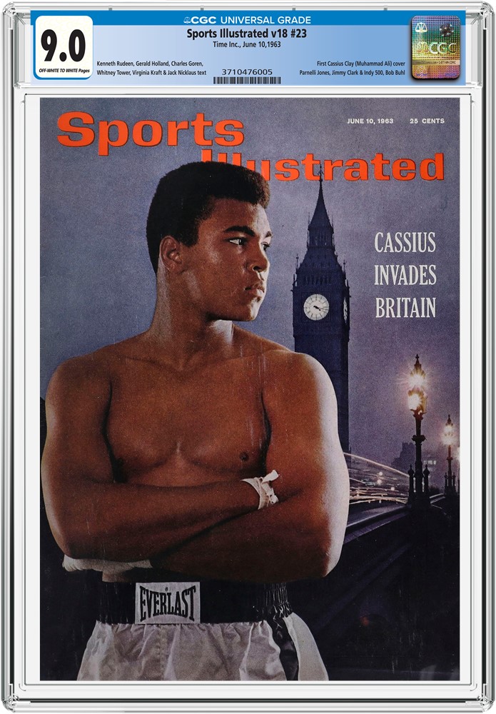 Several CGC-certified Sports Magazines Impress in Goldin Auction | CGC