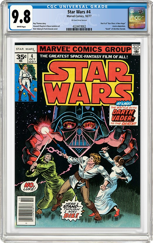 CGC-certified Star Wars 35-cent Variants Lead Heritage Sale | CGC
