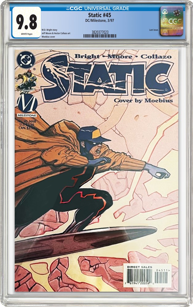 CGC Comics Registry Featured Set: Static | CGC