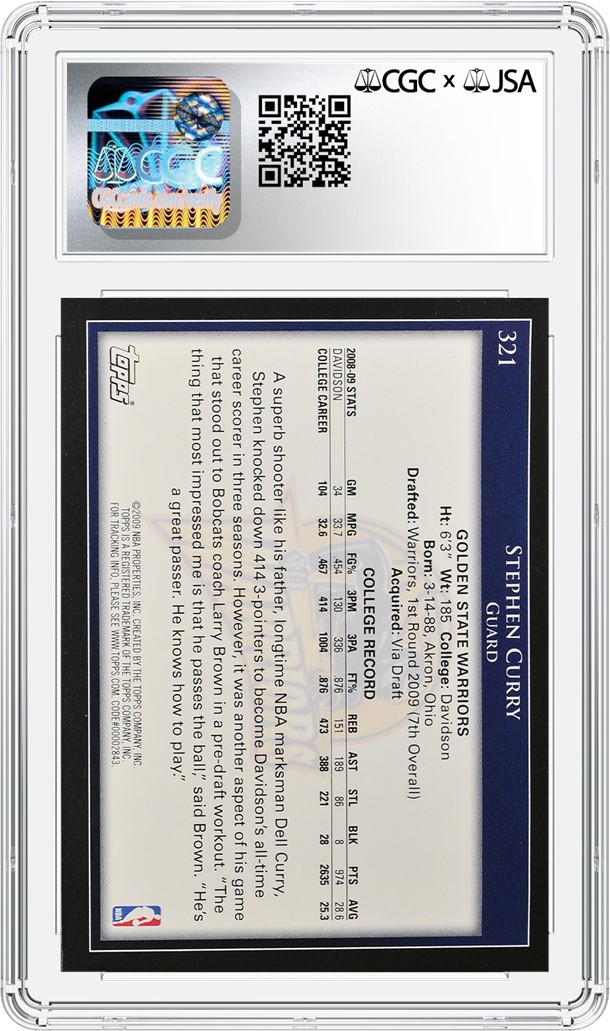 CGC x JSA Certify Signed and Inscribed “Baby Faced Assassin” Stephen ...