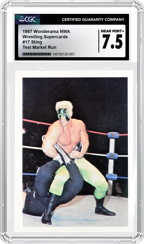 CGC Cards Featured Registry Set: 1987 Wonderama NWA Wrestling ...