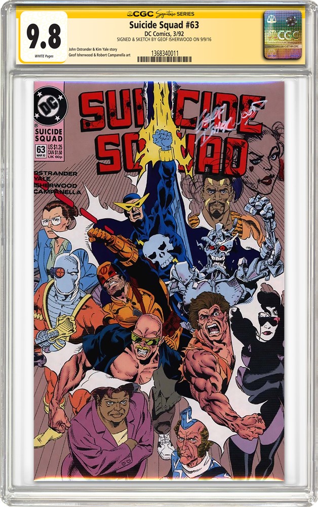 CGC Announces In-House Private Signing with Geof Isherwood | CGC