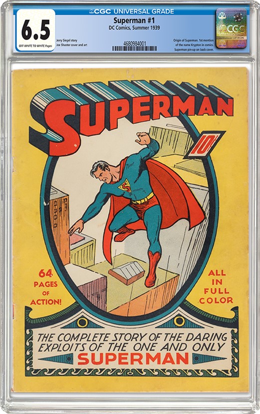 Heritage Offers Golden Age Superman and Batman Grails Certified by CGC ...