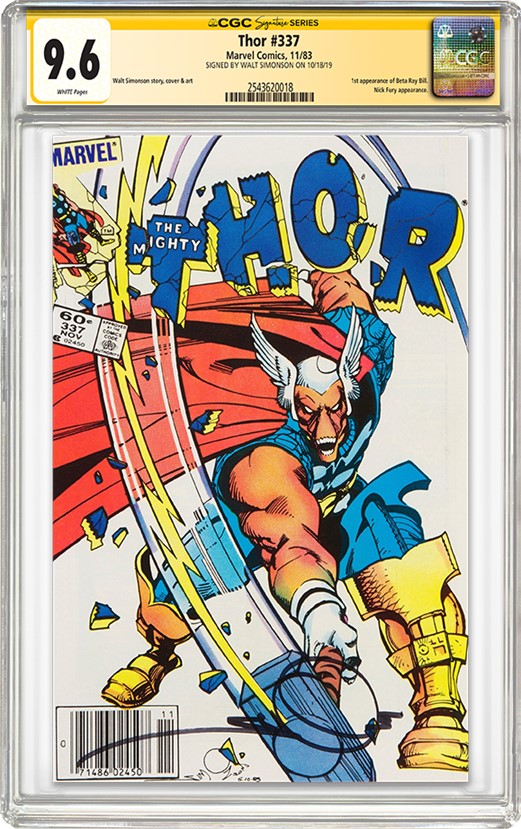 CGC Announces In-House Private Signing with Walt Simonson and Louise ...