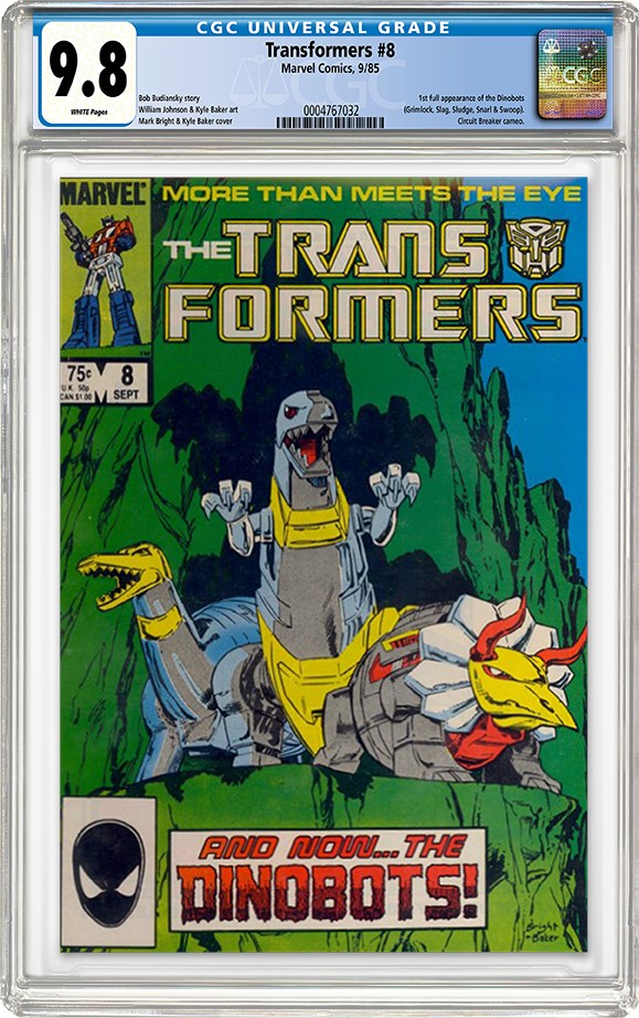 CGC Comics Registry Featured Set: Ultimate Marvel Transformers Prime | CGC