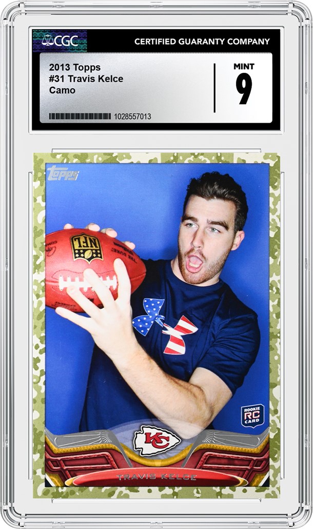 CGC Cards Featured Card of the Month: 2013 Topps Travis Kelce Rookie ...