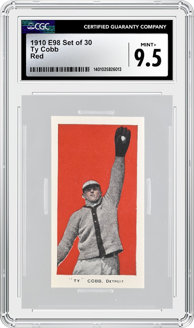 CGC Cards Certifies Large Group of High-grade 1910 E98 Set of 30 Ty ...