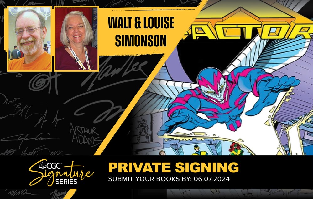 CGC Announces Private Signing with Comic Book Creators Walt and Louise ...