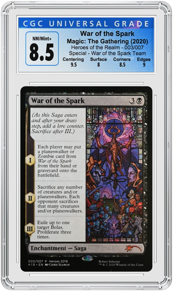 CGC Trading Cards Certifies Five Extremely Rare Heroes of the Realm ...